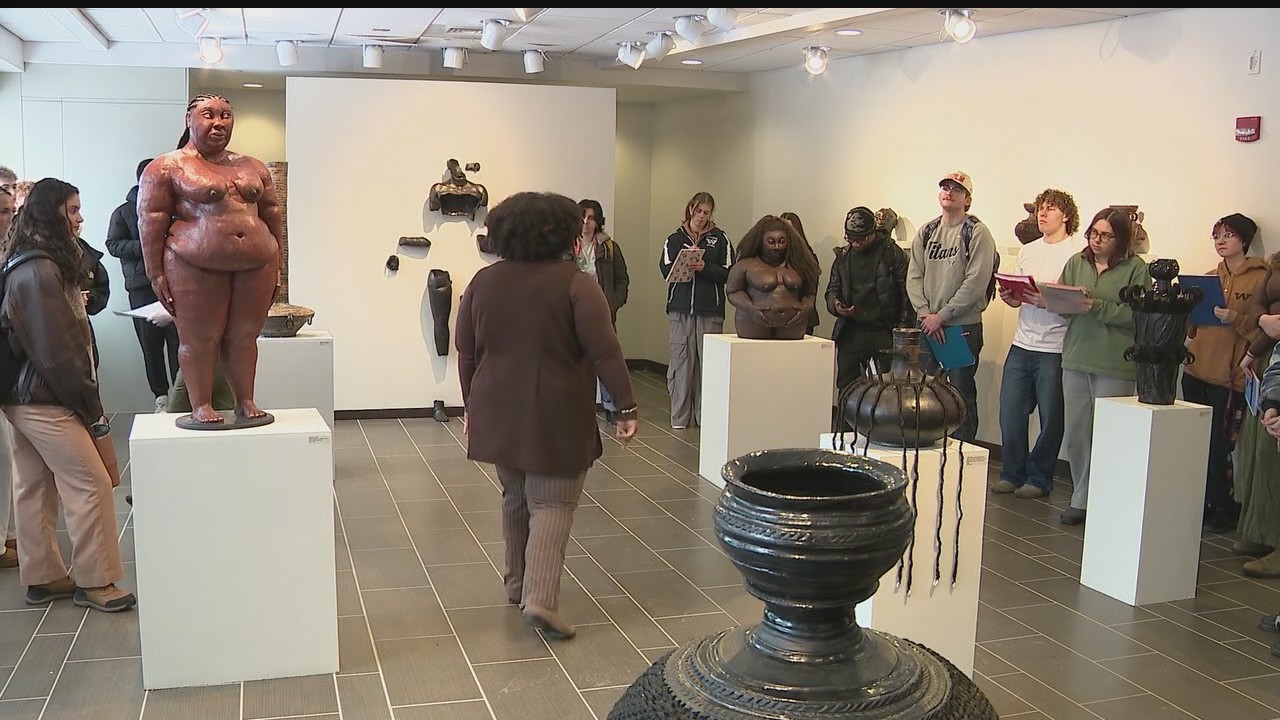 Artist celebrates her race and identity at Westminster art exhibit
