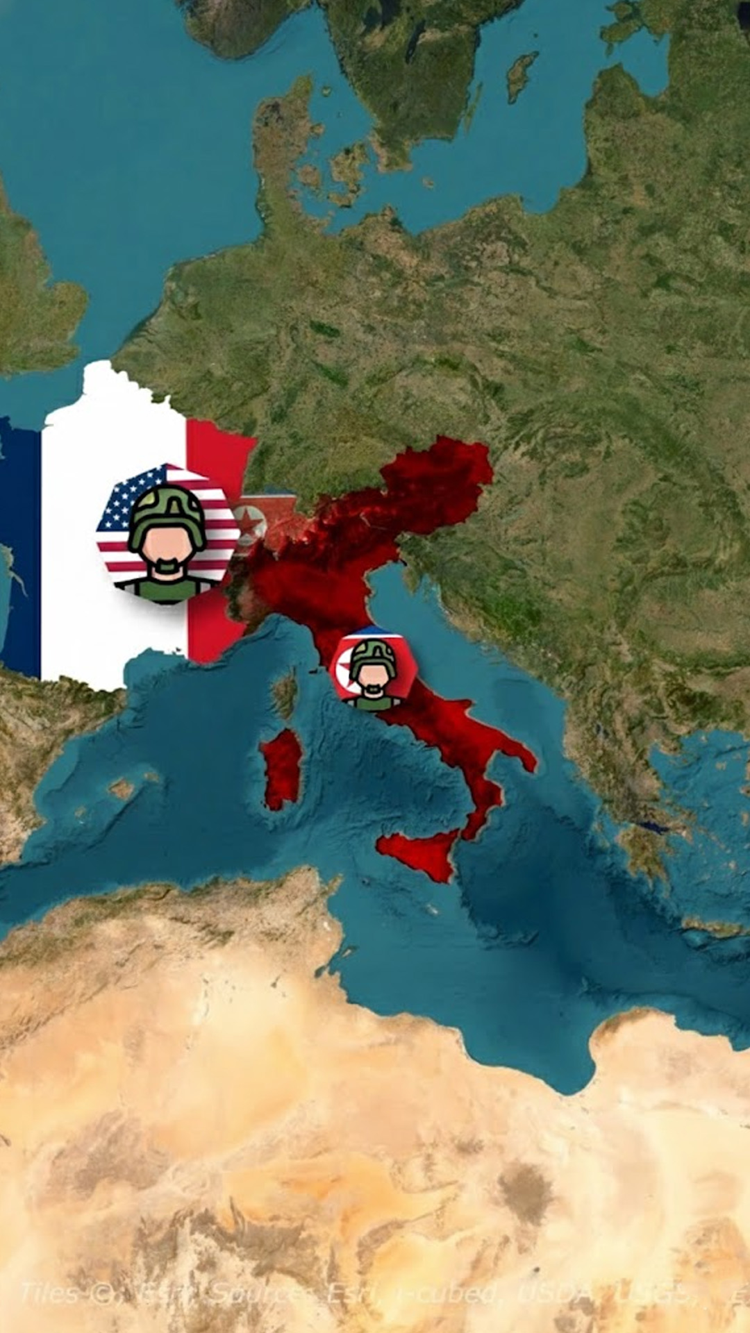 What if Switzerland and North Korea swapped places?