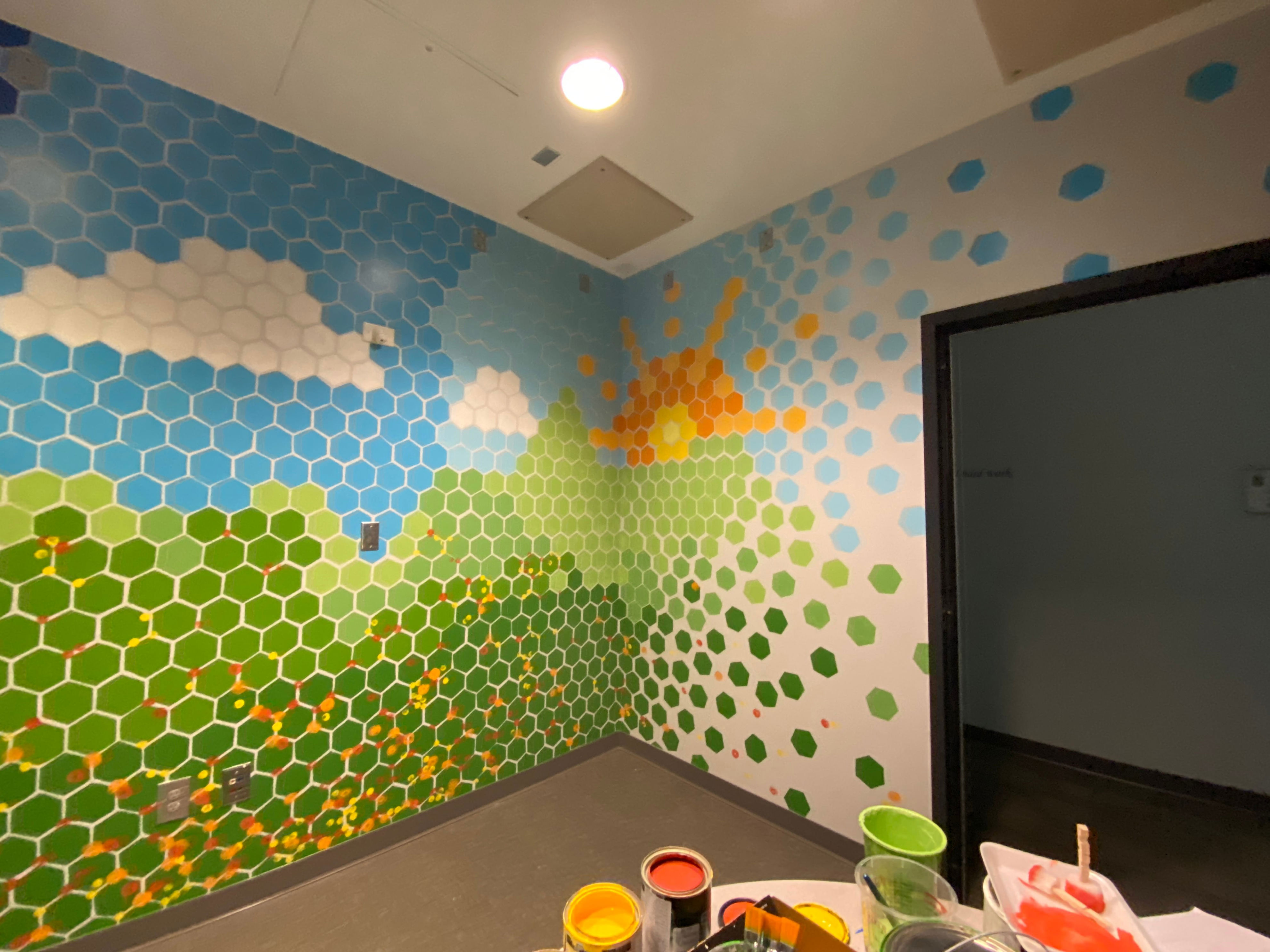 Marietta police work with artists to create child-friendly interview space