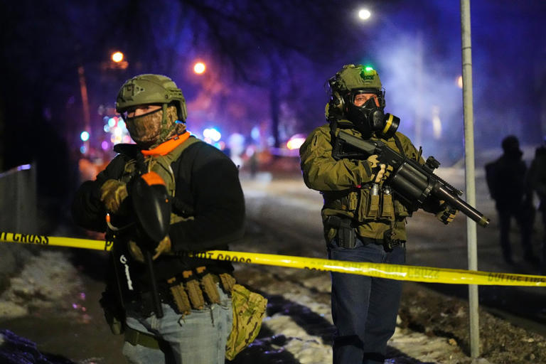 Aggressive tactics used on Minneapolis protesters raise concerns about ...