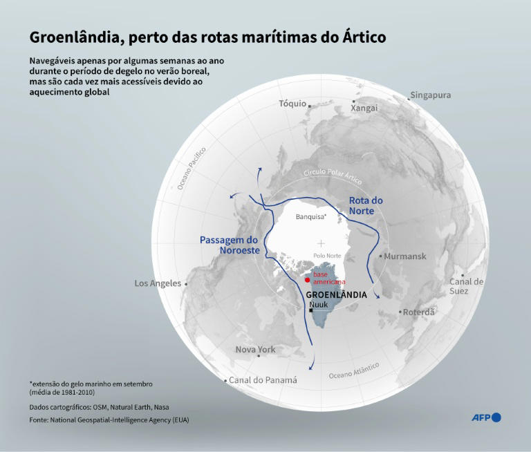EUA: envio de militares europeus à Groenlândia 'não tem nenhum impacto'