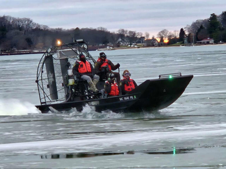 Reader shares photos of air boat, sunset in Onekama