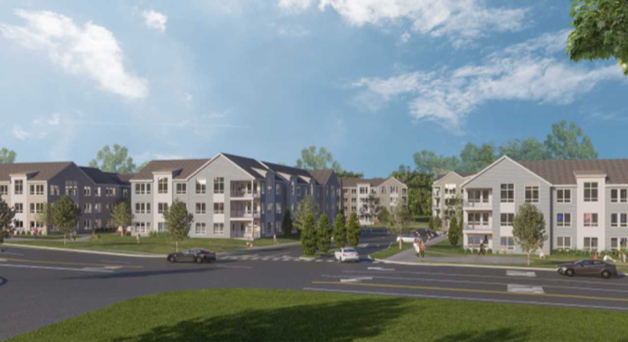 275 apartments, dog park, courtyards proposed for office site in Wayne