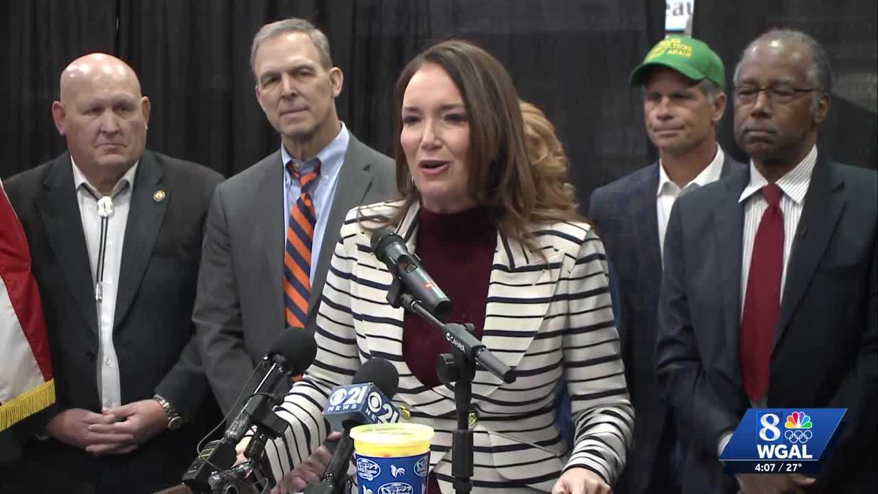 US Secretary of Agriculture Brooke Rollins tours Pennsylvania Farm Show
