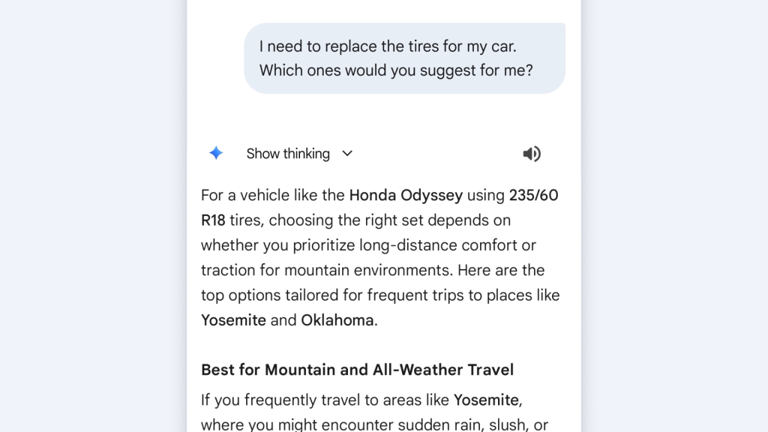 Gemini userà i dati di Gmail e YouTube per generare risposte personalizzate