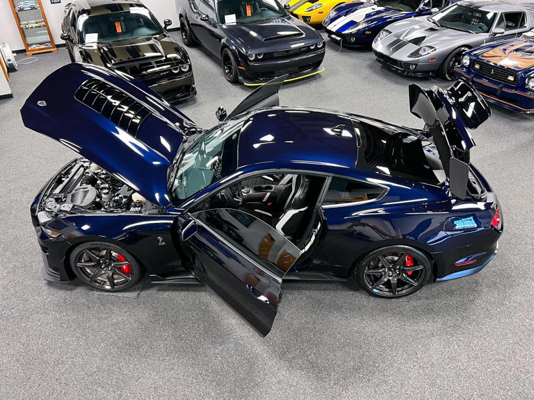 Rare 2021 Shelby GT500 carbon fiber track pack example emerges with ...