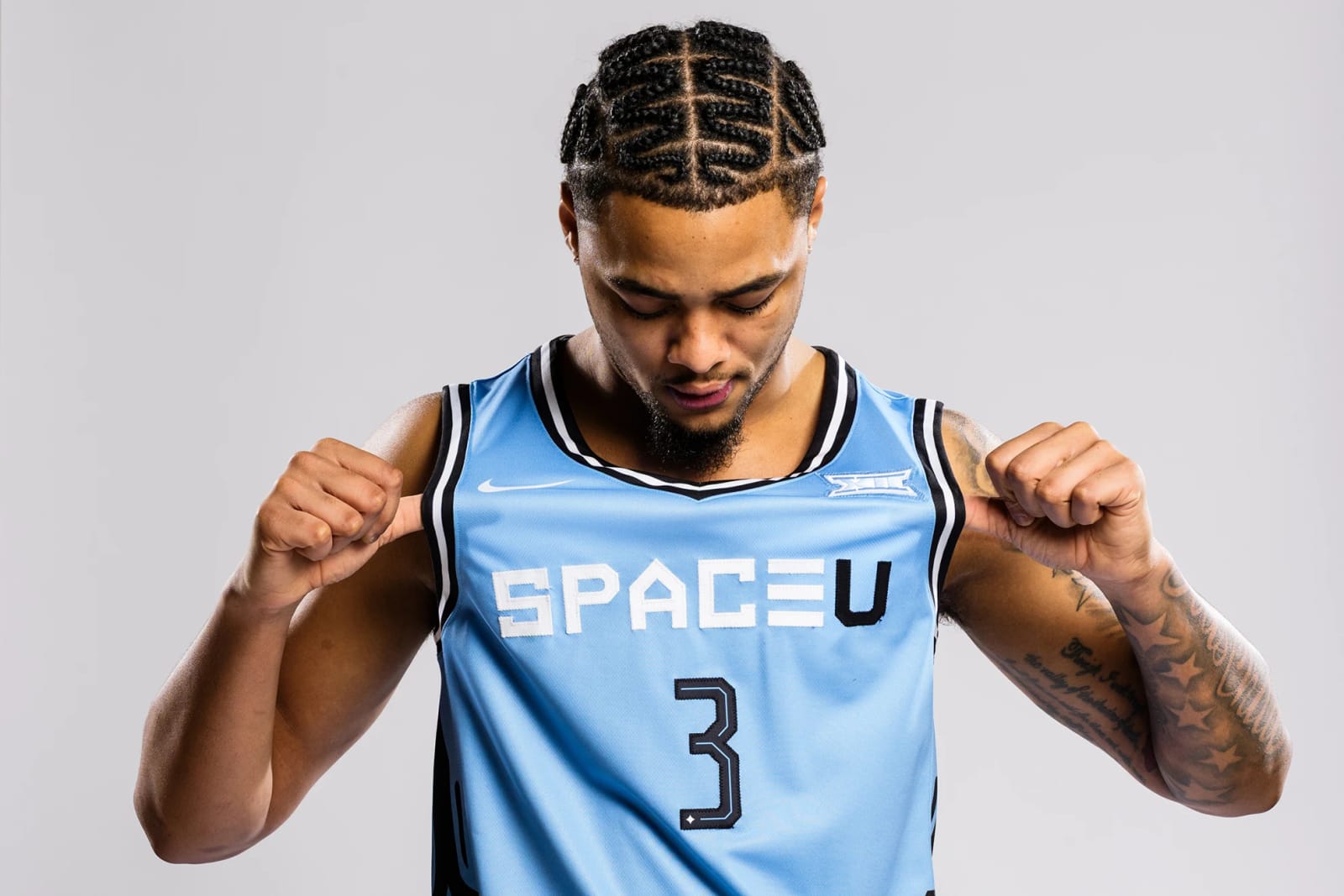 “Space U.” goes blue: UCF unveils 2026 Space Game basketball uniforms
