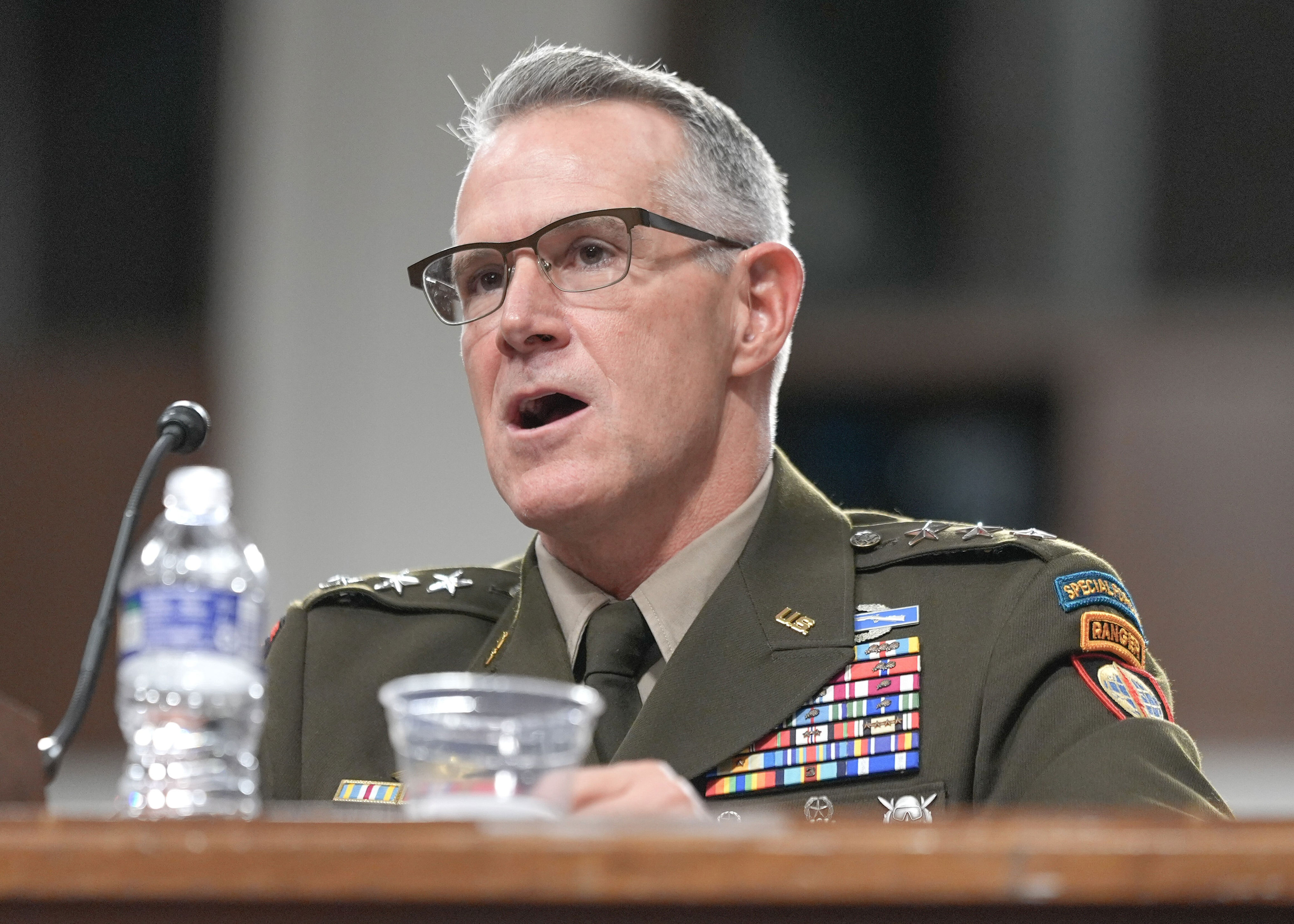 Trump nominee for Southcom pressed on operations in Latin America