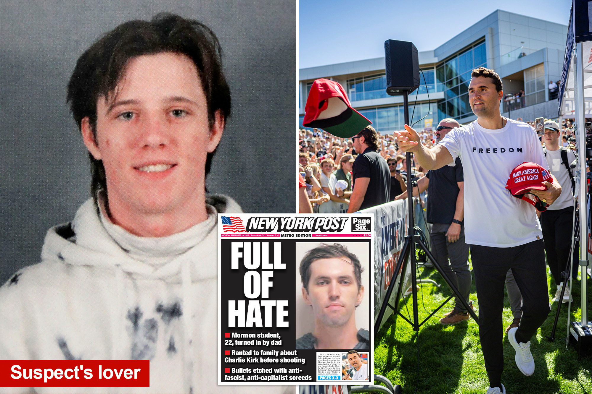 Location of Charlie Kirk suspect’s boyfriend Lance Twiggs revealed — as ...