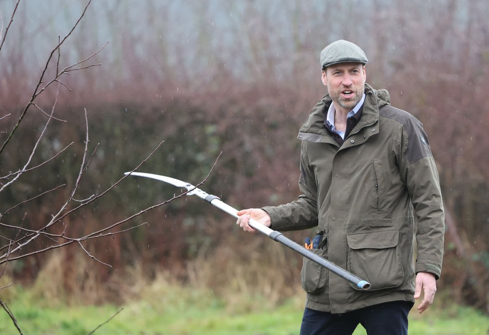 William tries 'delicious' cider as royal backs farmers during 'lowest ...