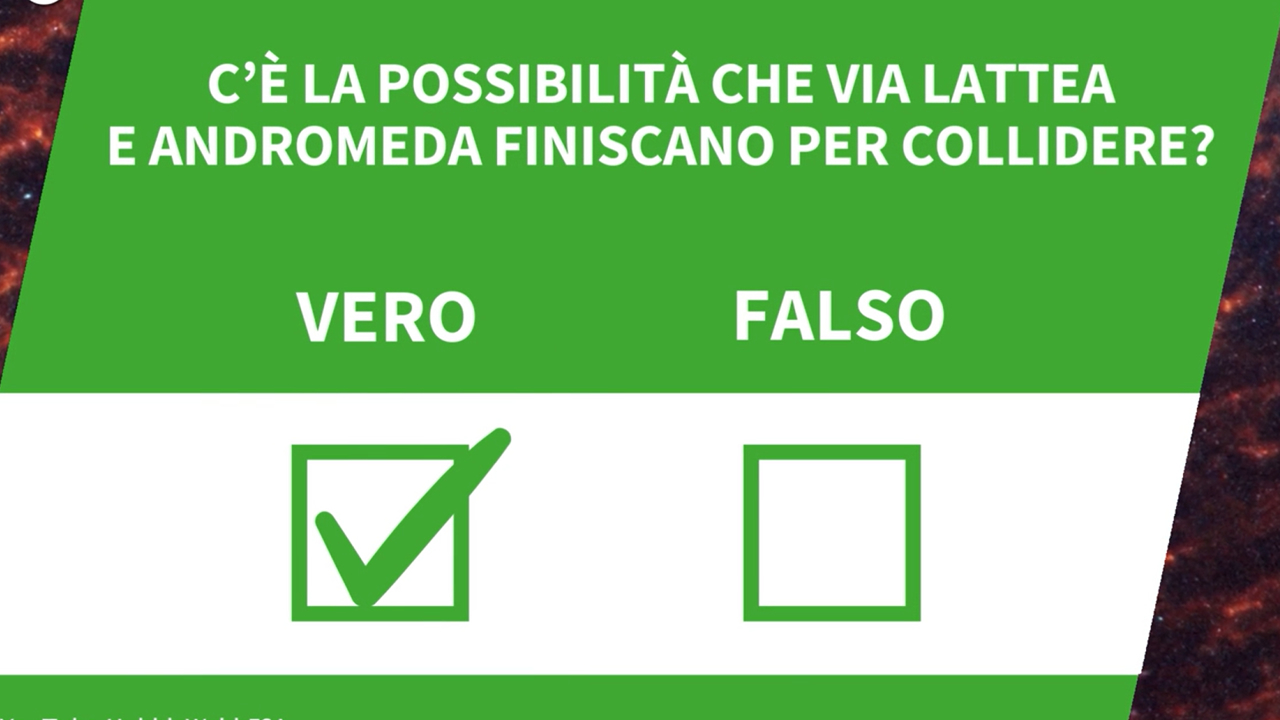 Ansa VERIFIED - C'e' la possibilita' che Via Lattea e Andromeda ...
