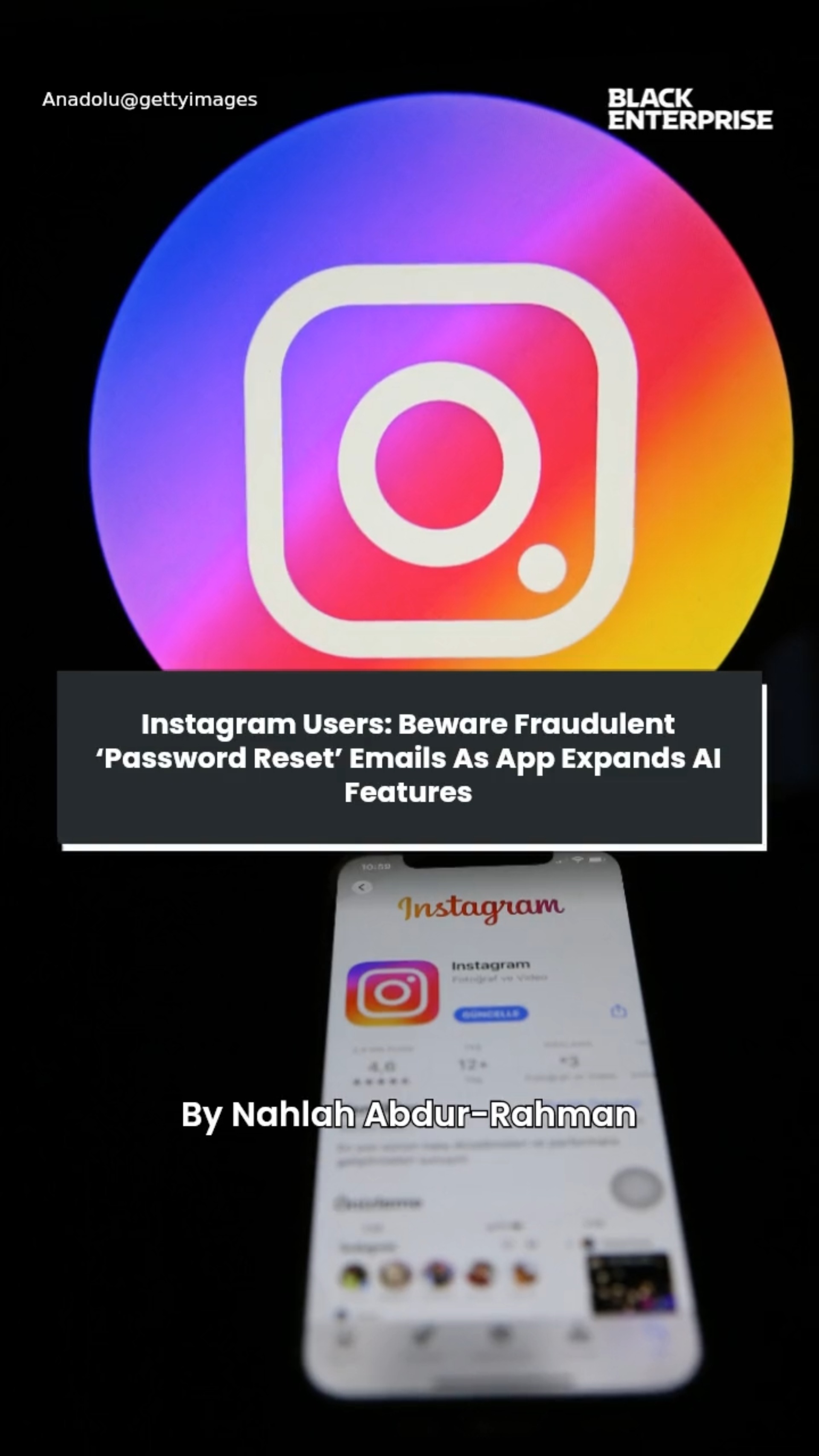 Instagram users: Beware fraudulent 'password reset' emails as app ...