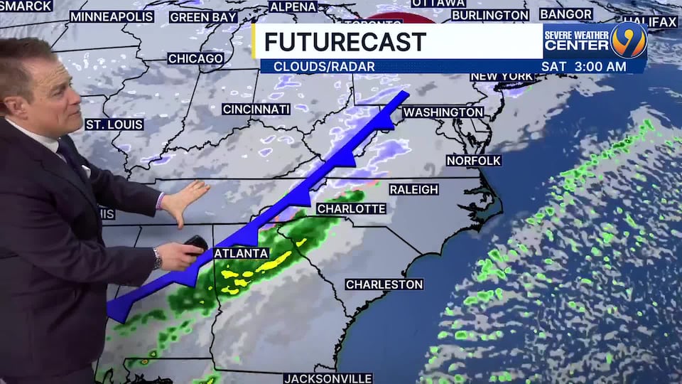 Thursday evening's forecast with Chief Meteorologist John Ahrens