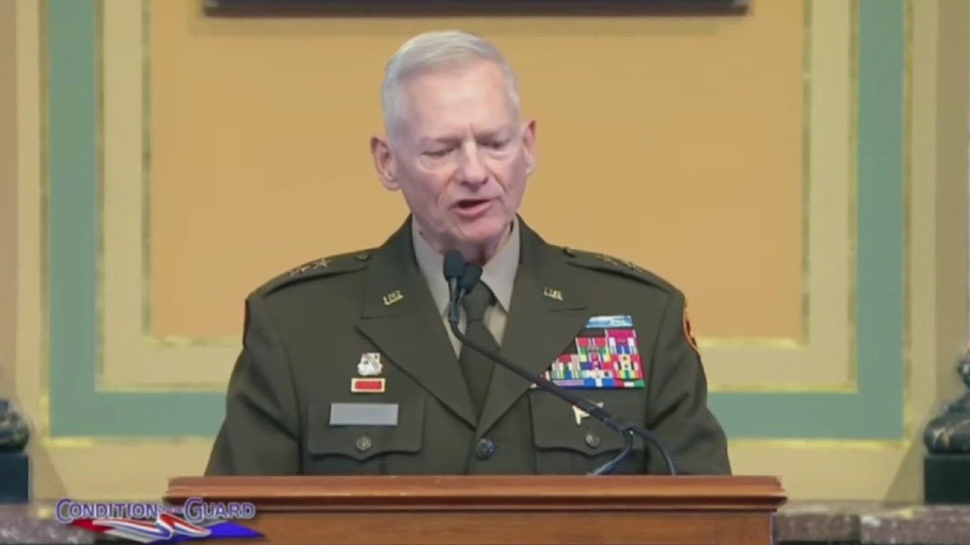 Iowa Condition of the Guard speech honors National Guard soldiers ...