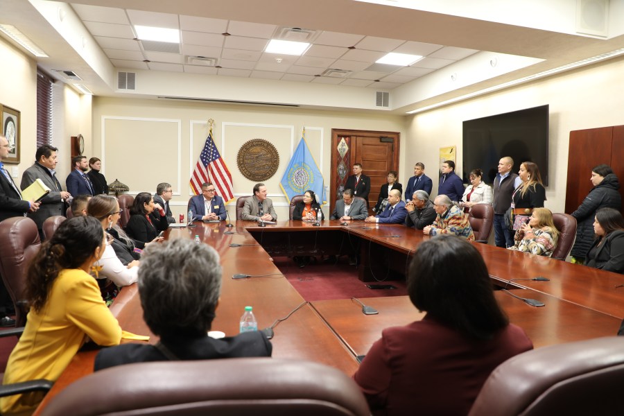 Governor spills about sit-down with tribal leaders