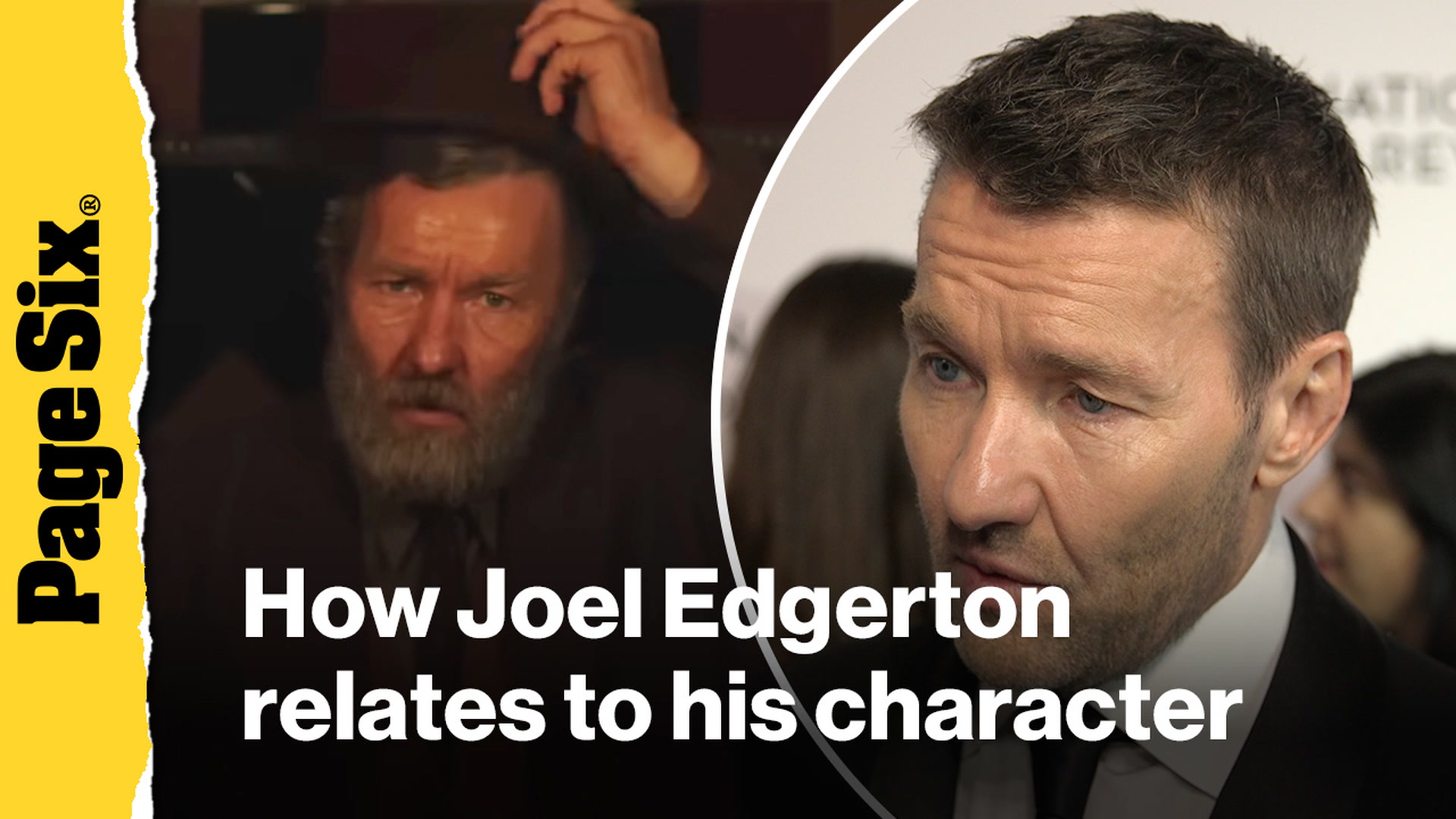 How Joel Edgerton relates to his 'Train Dreams' character