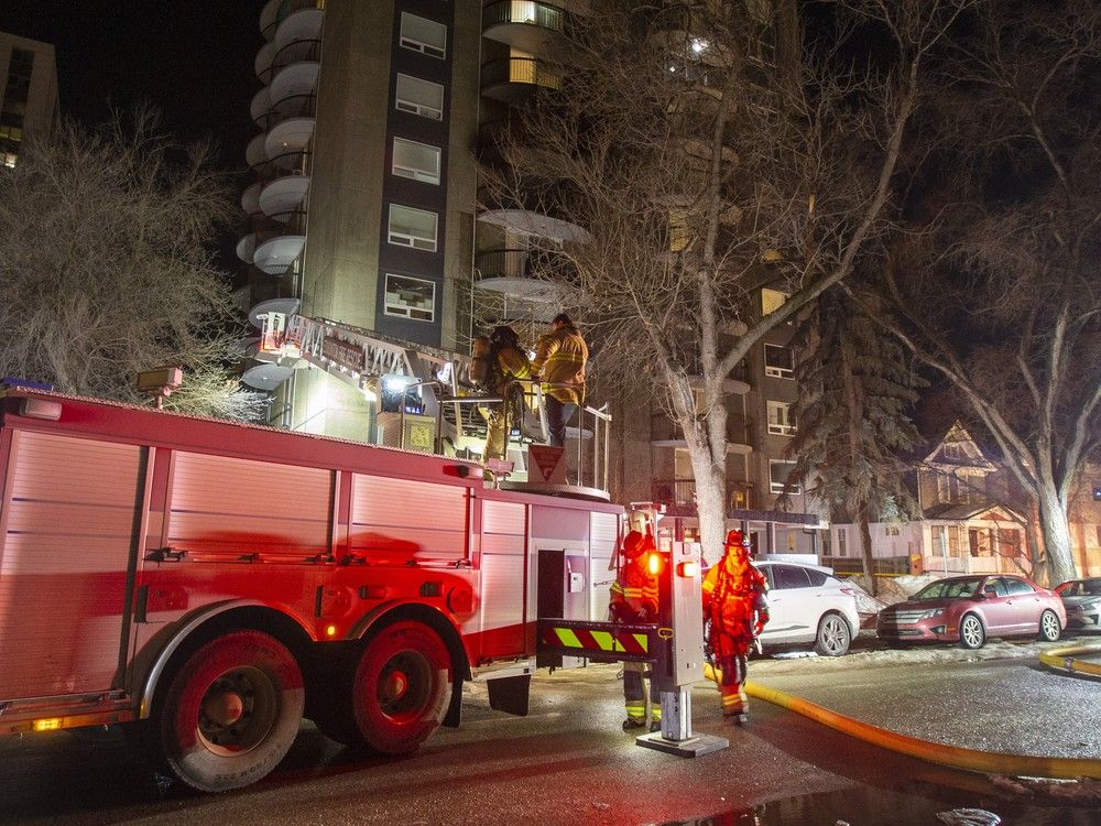 Two people injured in central Edmonton apartment fire caused by e-bike ...