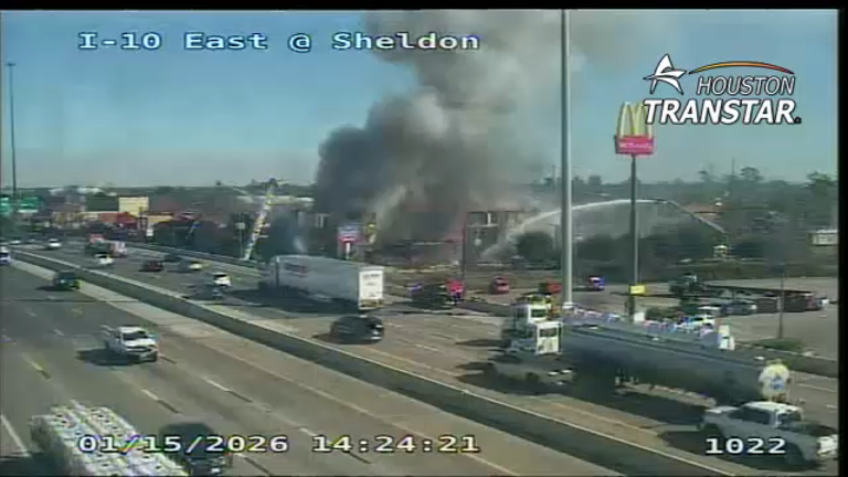 Vacant Channelview hotel caught in major fire for the 7th time in the ...