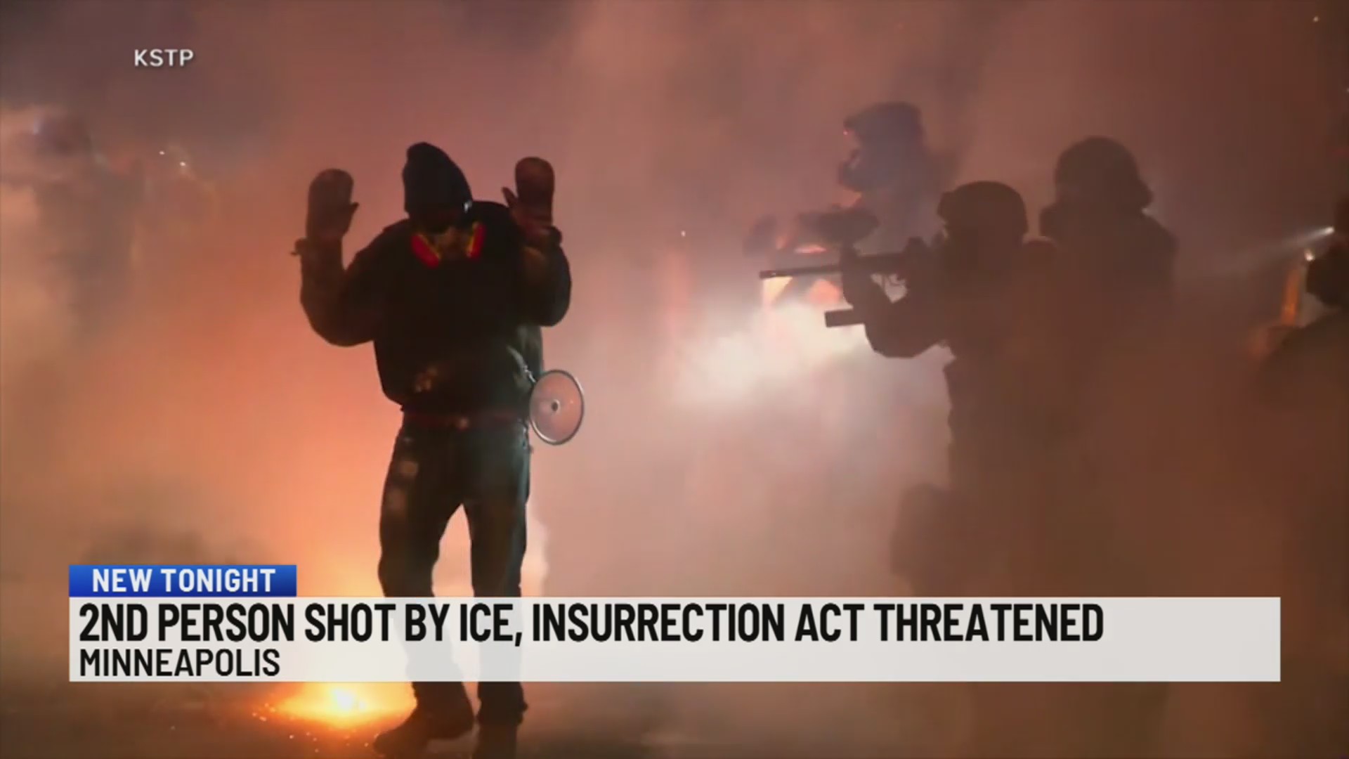 2nd person shot by ICE in Minneapolis, insurrection act threatened
