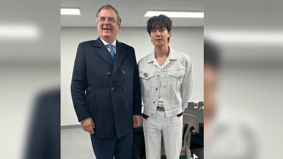 Marcelo Ebrard asegura que convenció a BTS de realizar gira en México