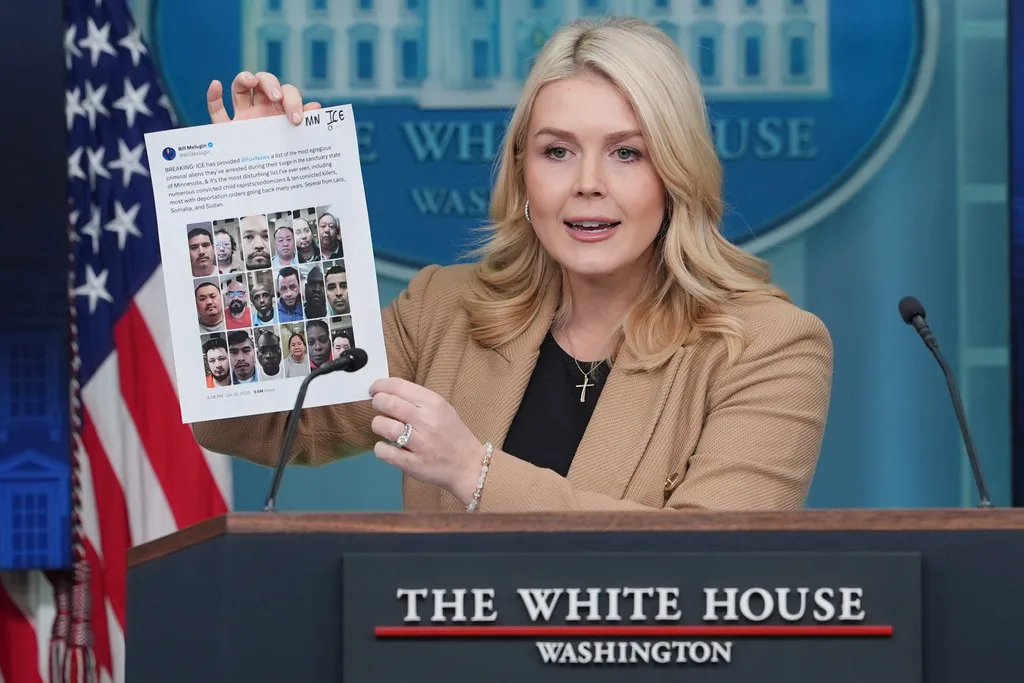 Leavitt urges Democrats to grab a coffee with an ICE officer before ...