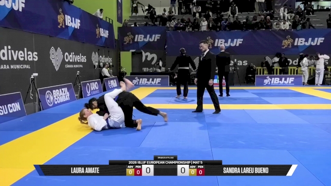 Sandra Lareu Bueno vs Laura Amate 2026 European Jiu-Jitsu IBJJF ...