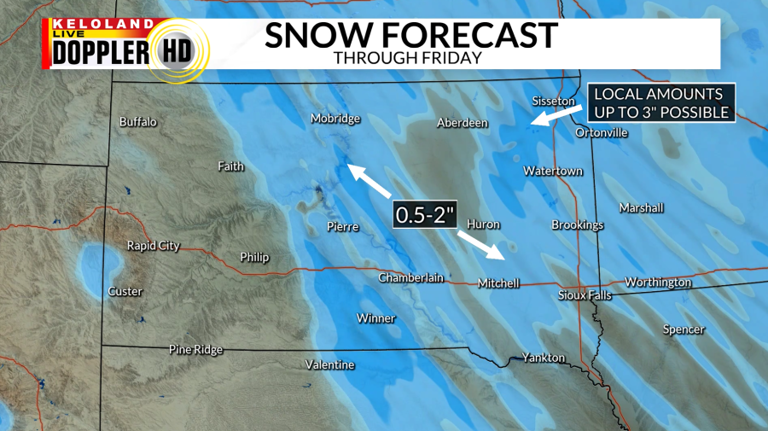 Storm Center PM update: Strong winds and snow chances continue