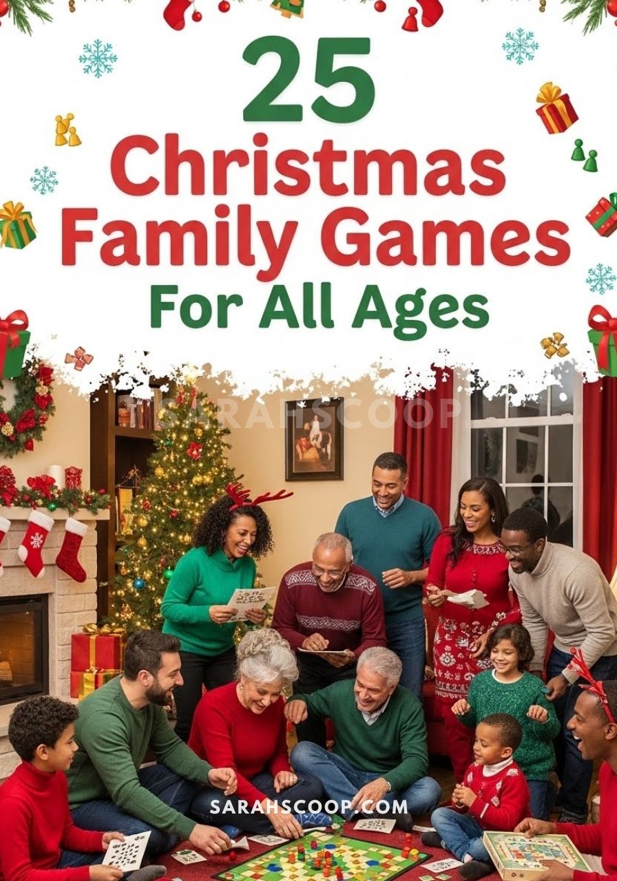 25 Christmas family games for all ages