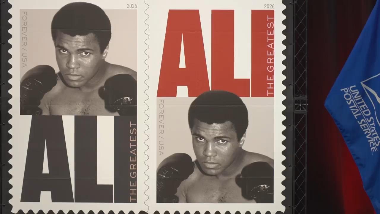 The champ gets a stamp; Muhammad Ali honored in his hometown