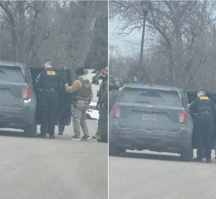 Mankato police respond to online photos of officer on scene at arrest ...