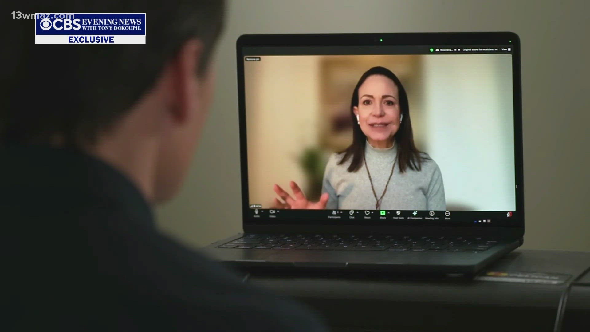 Trump and Machado meet to discuss future of Venezuela