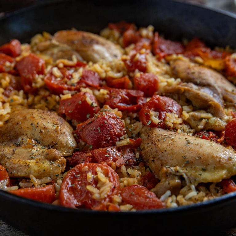 One-pot chicken creole and rice