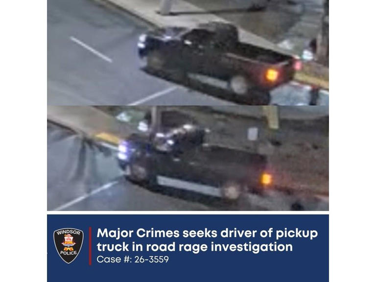 Windsor police search for road rage witness