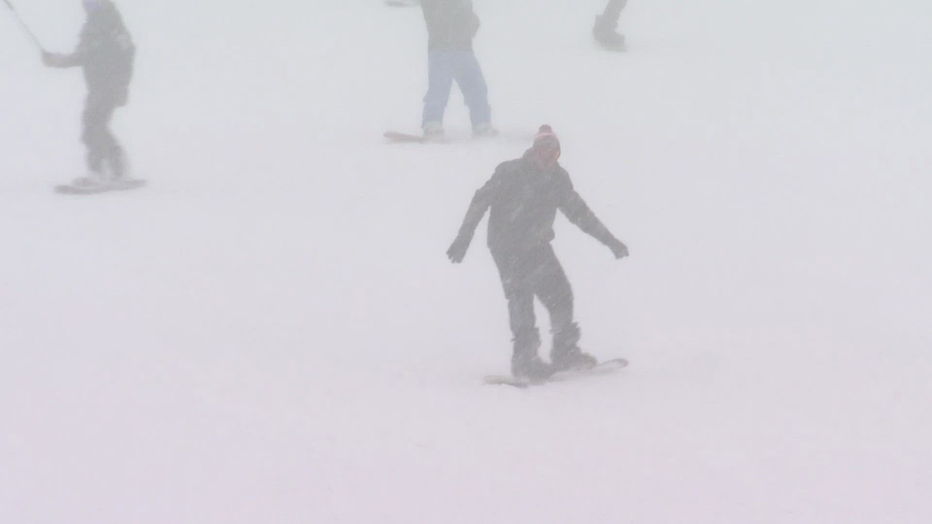 Enjoying a snow day in Northeast Ohio
