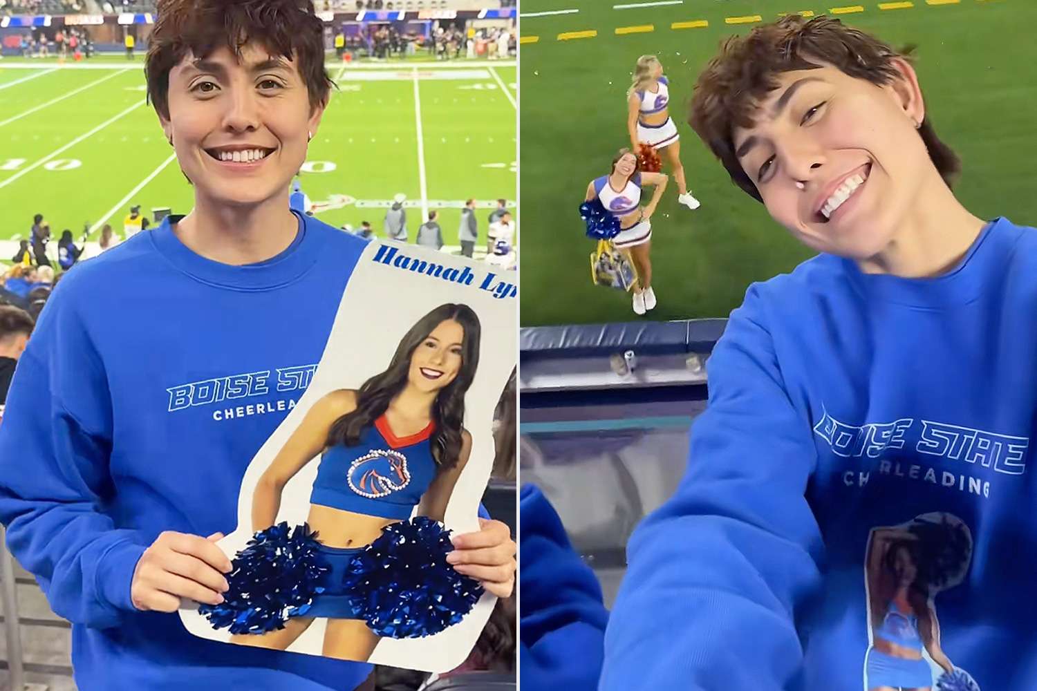 TikToker’s emotional video at sister’s last college cheerleading game ...