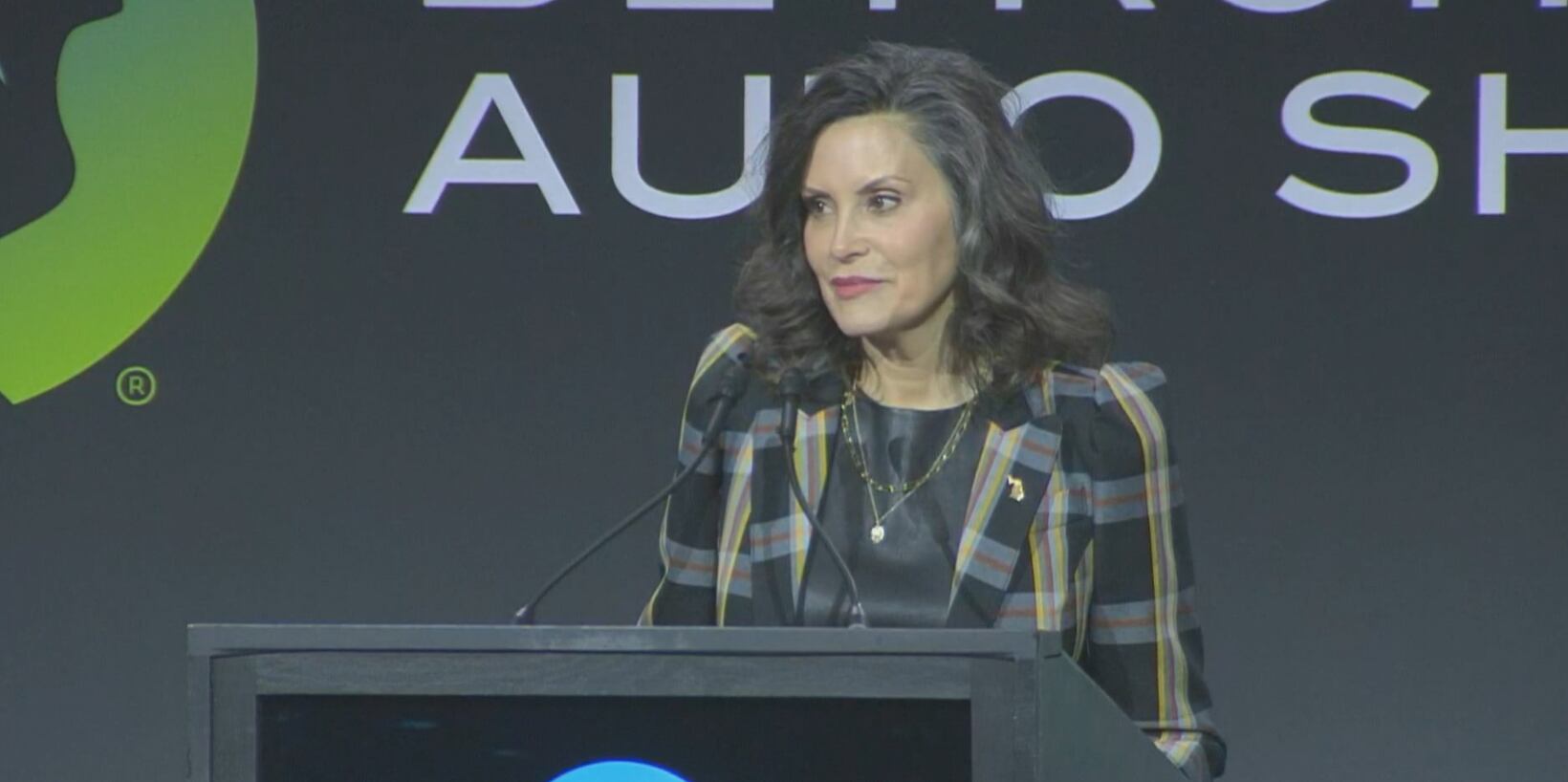 Gov. Whitmer discusses tariff impact on Michigan at Detroit Auto Show