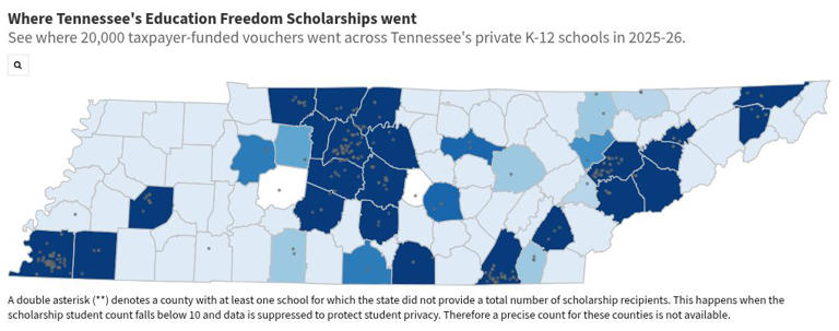 More than 50,000 apply for Tennessee's Education Freedom Scholarships