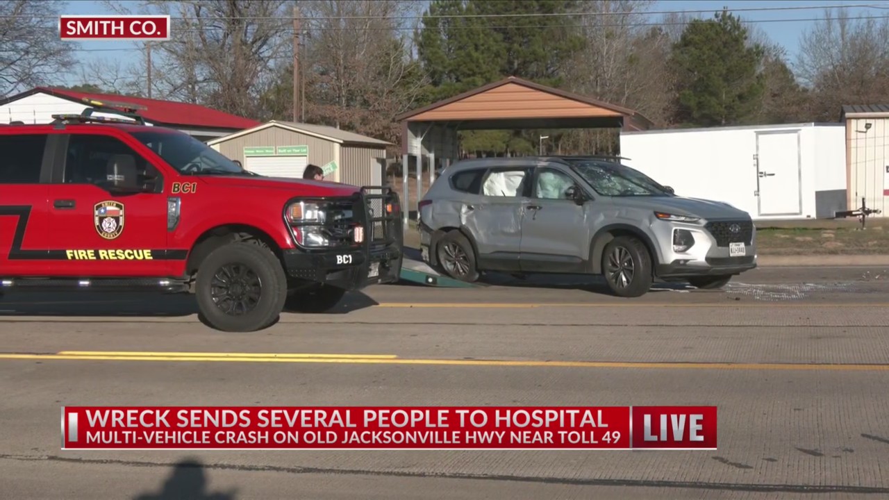 Multi-vehicle wreck at Old Jacksonville, Toll 49 intersection causes ...