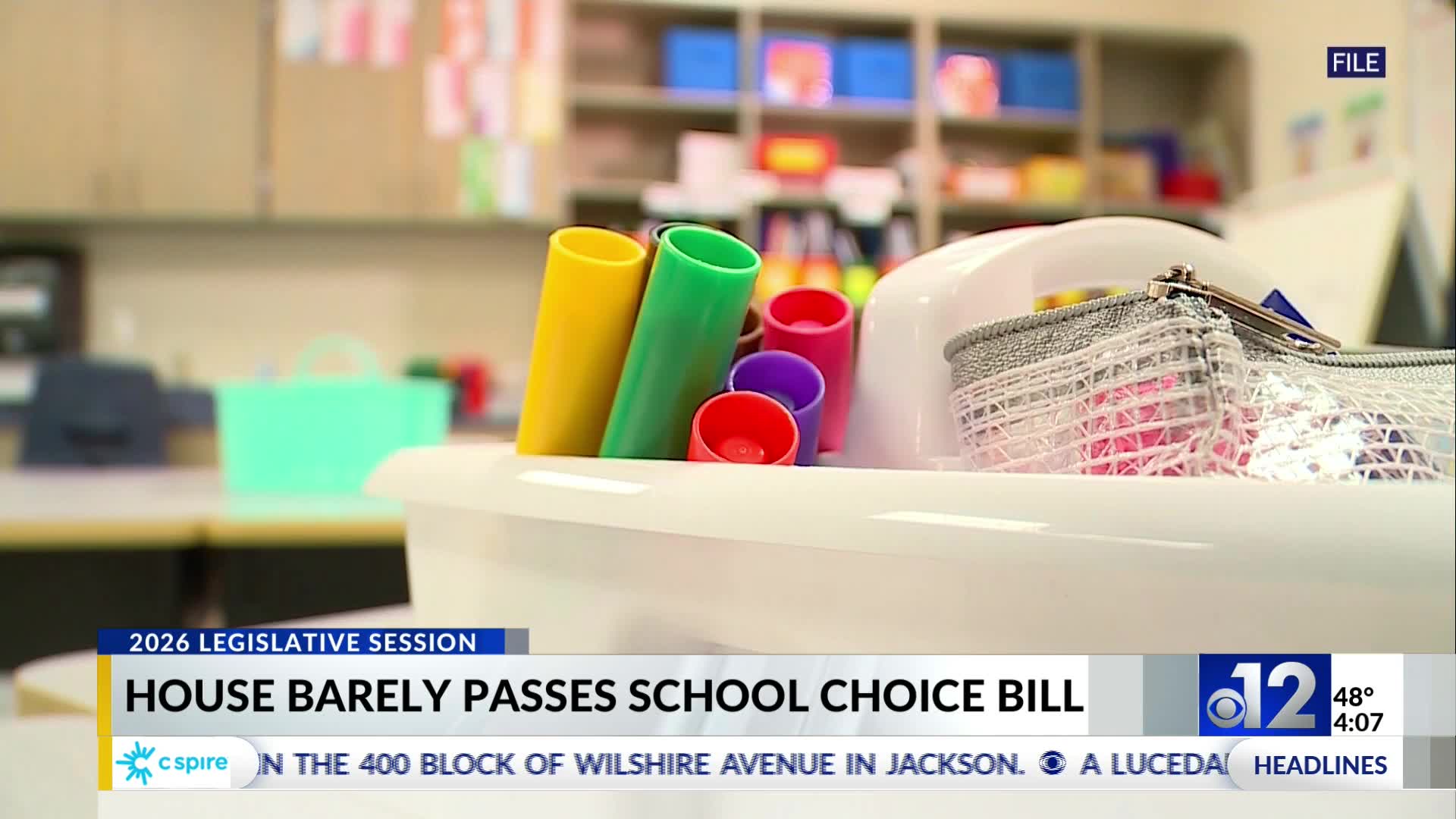 Mississippi House narrowly passes school choice bill