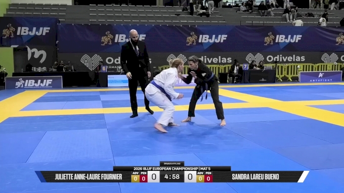 Sandra Lareu Bueno vs Juliette Anne-Laure Fournier 2026 European Jiu ...
