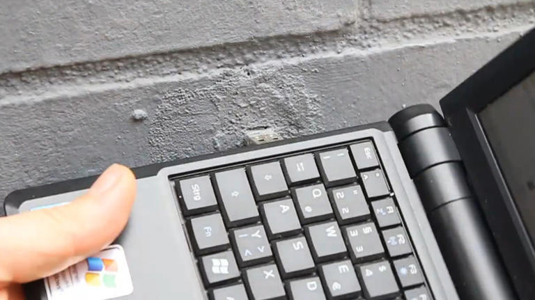 USB dead drops – why people used to install USB drives in walls