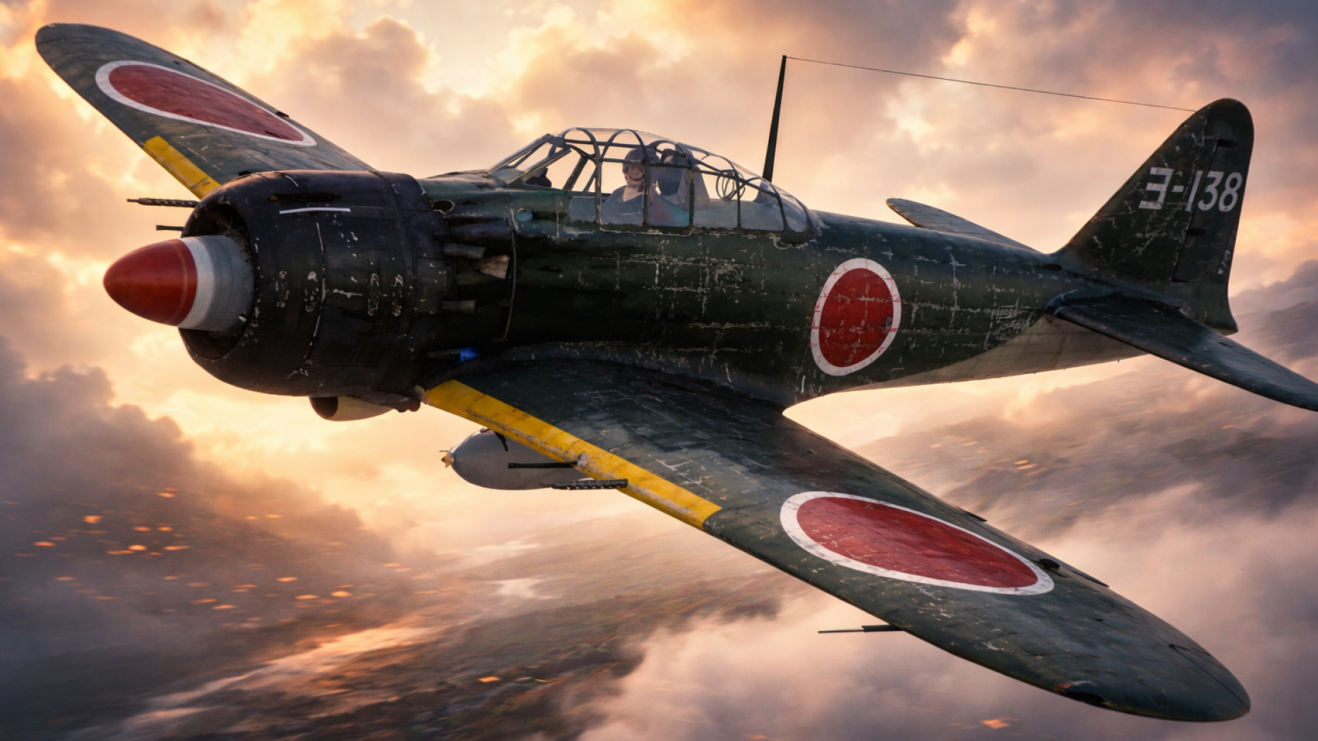 Mitsubishi A6M Zero, the brilliant lightweight fighter that ruled the ...