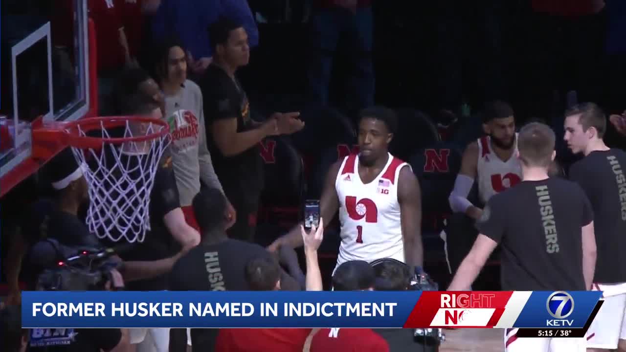 Former Husker player charged in connection with alleged basketball game ...