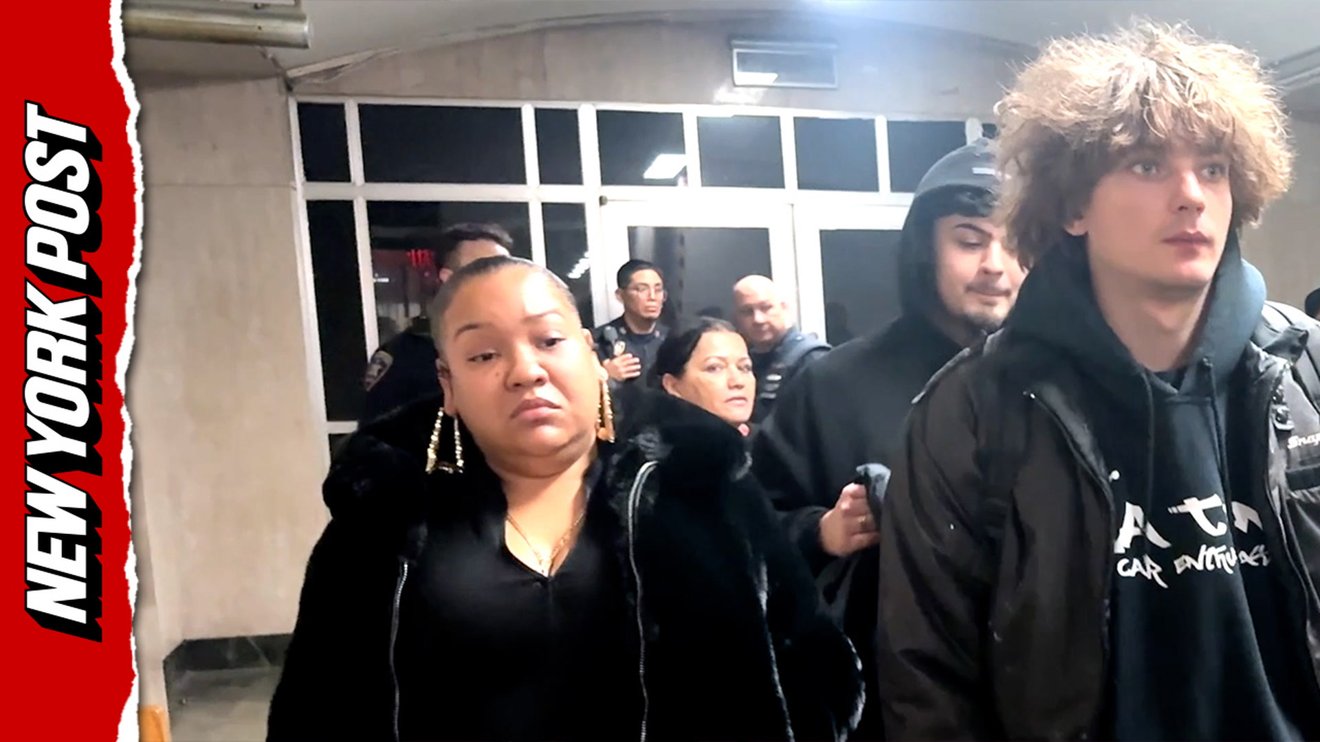 Rosalind Hernandez seen leaving court after guilty verdict