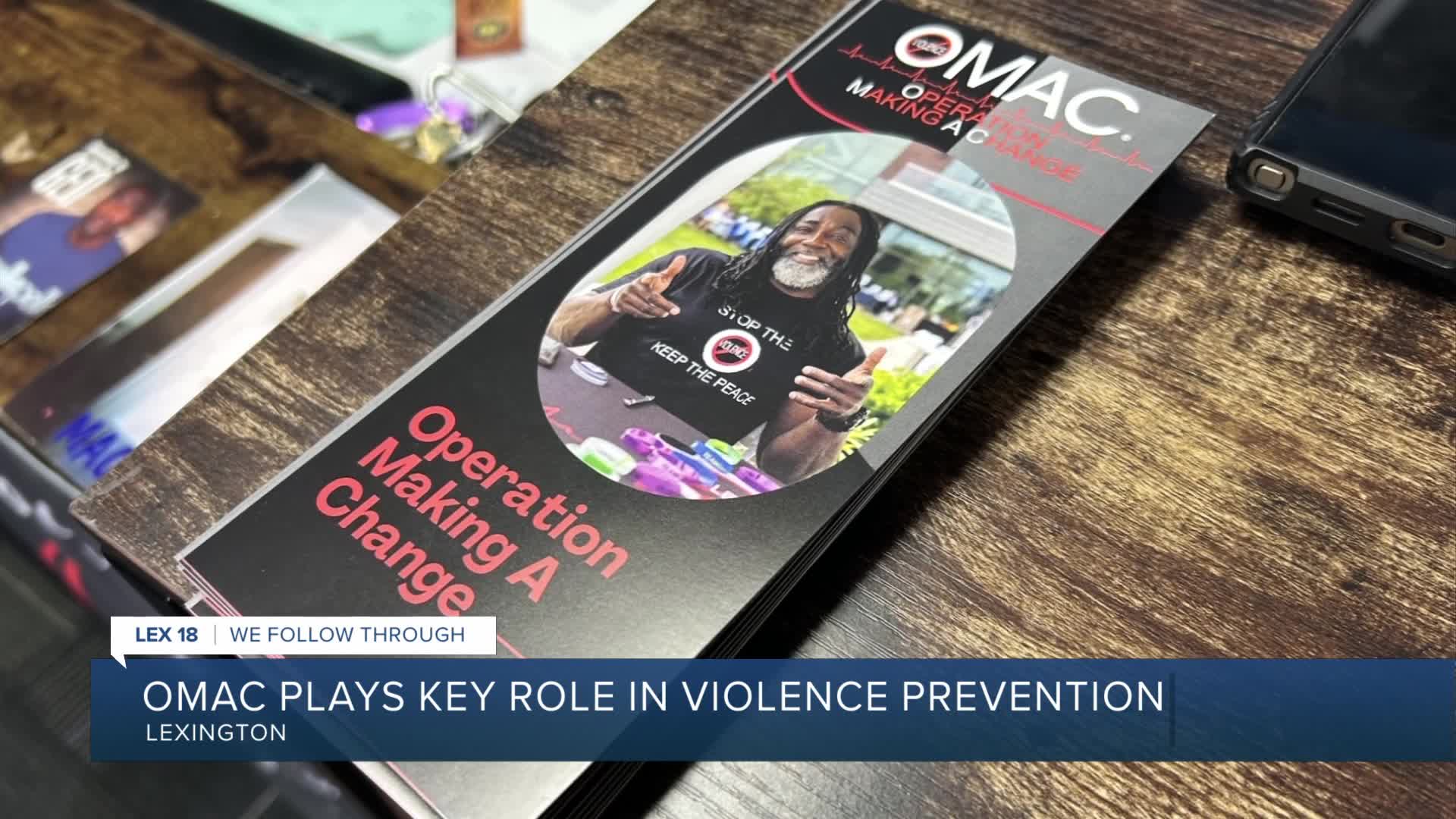 OMAC plays key role in violence prevention