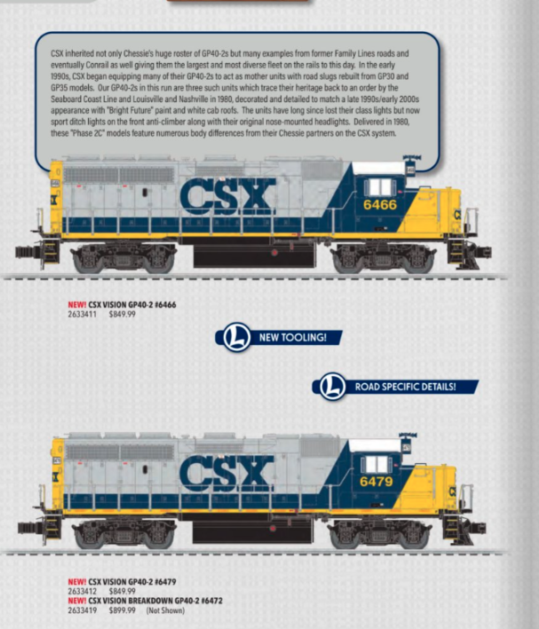 Lionel releases 2026 catalog