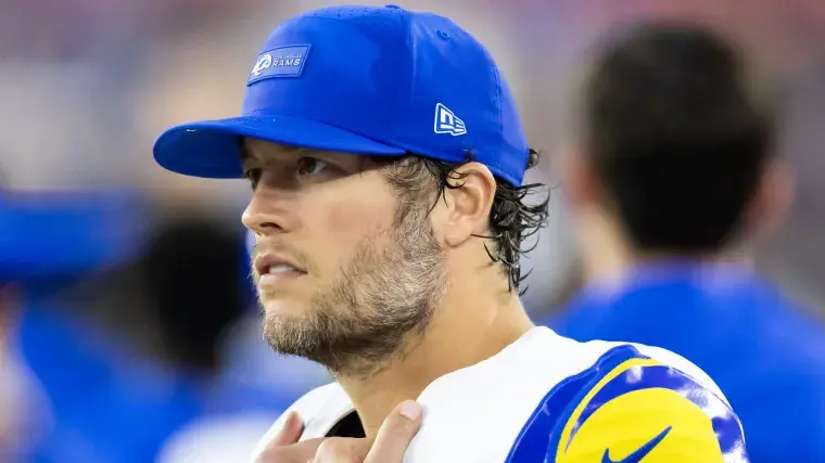 Matthew Stafford Teeth Explained Nfl Fans Notice Rams Qbs Bright