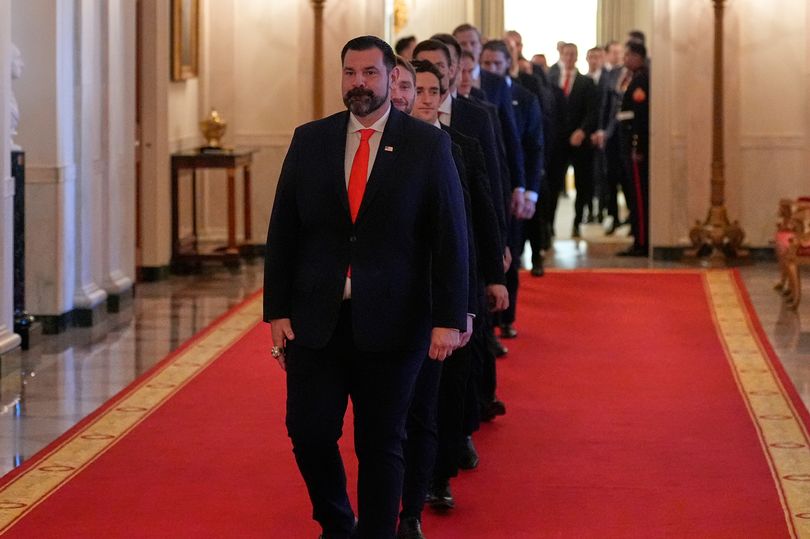 Trump makes bizarre boast about oil prices while hosting Stanley Cup ...