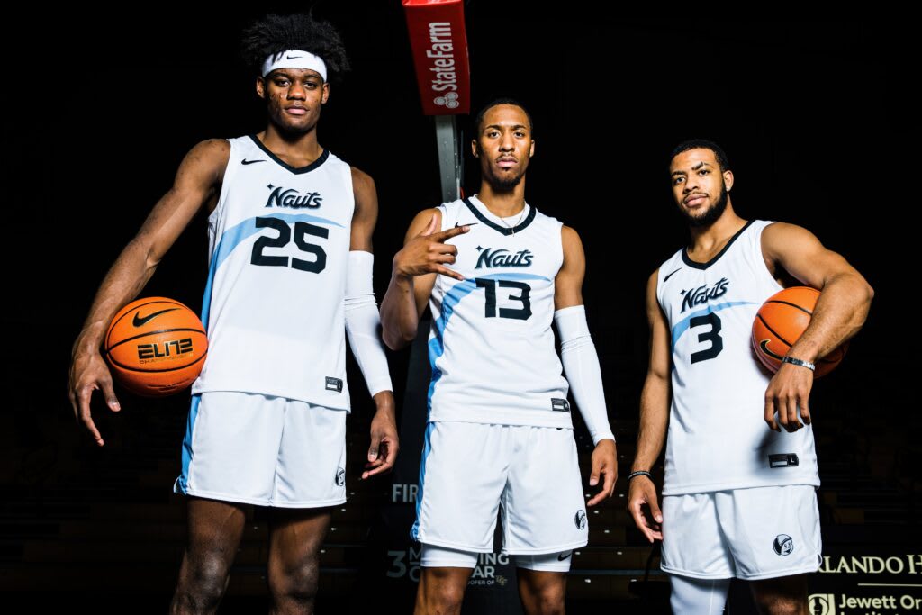 “Space U.” goes blue: UCF unveils 2026 Space Game basketball uniforms