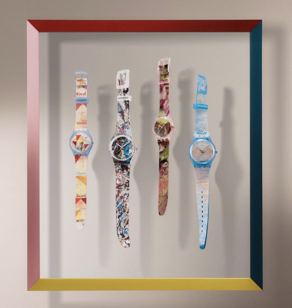 Swatch launches Guggenheim collaboration with watches inspired by ...
